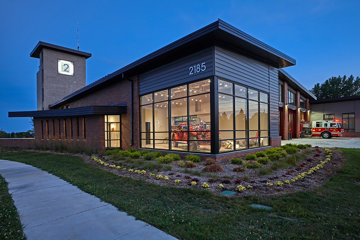 Rochester Fire Station, PSAP/EOC - BKV Group - Fire Station Architects Rochester Fire Station, PSAP/EOC - BKV Group - Fire Station Architects