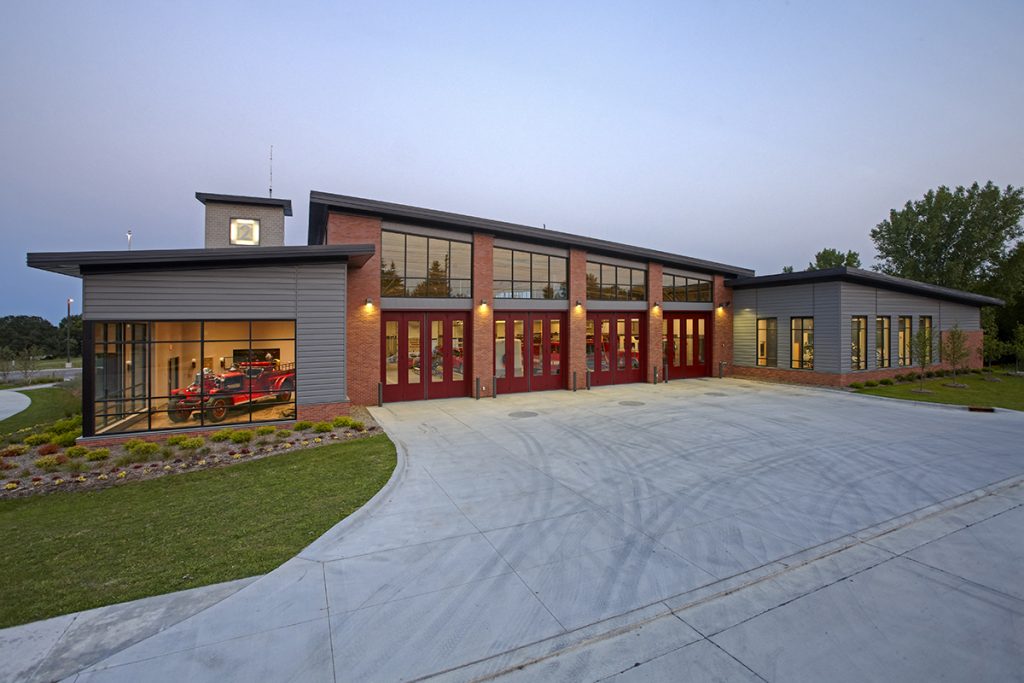 Rochester Fire Station, PSAP, EOC - BKV Group - Fire Station Architects Rochester Fire Station, PSAP, EOC - BKV Group - Fire Station Architects