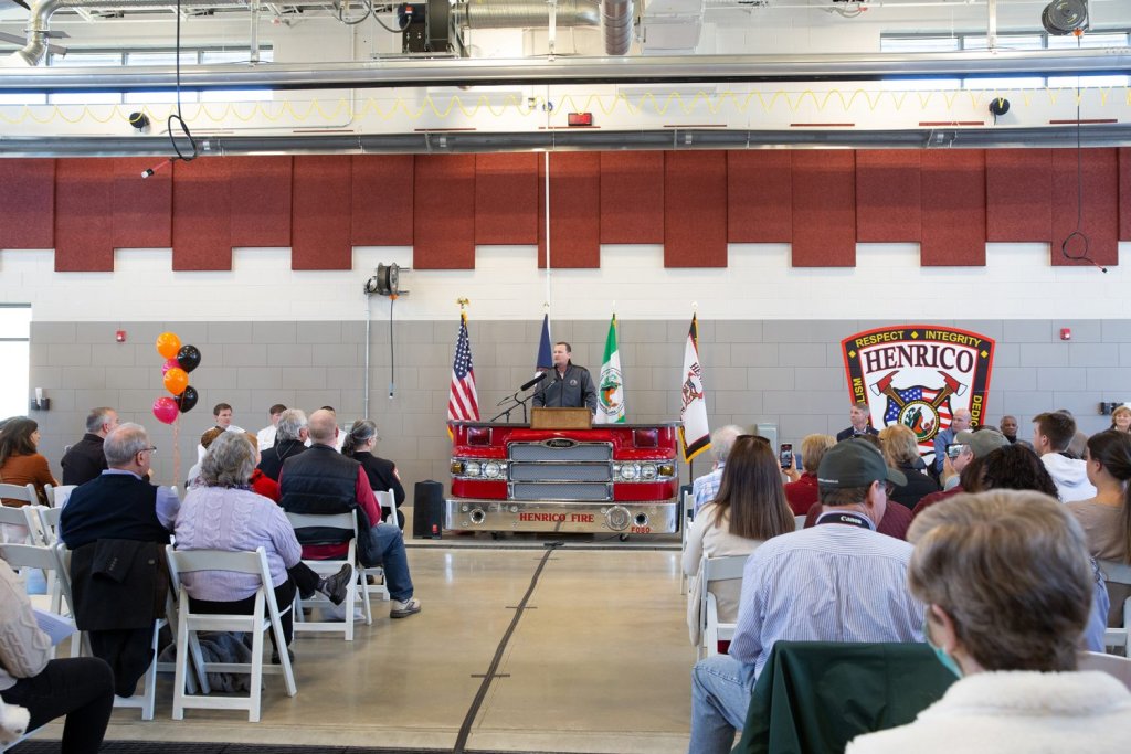 Henrico County STAPLES MILL Fire House #20 - BKV Group