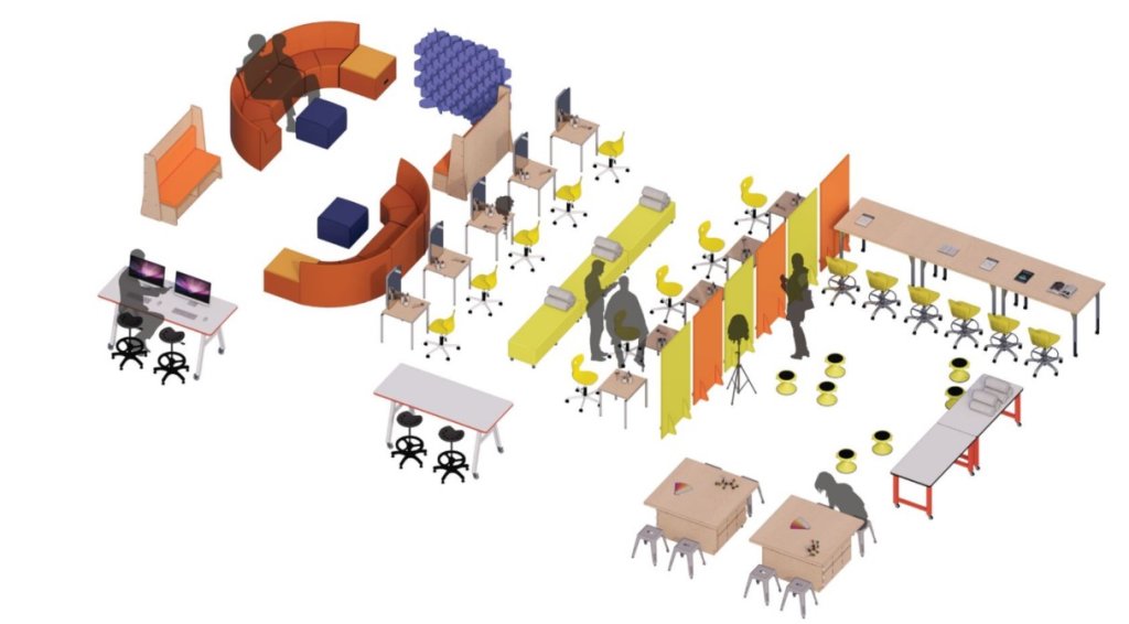 Embracing Flexibility in CTE Classroom Design - BKV Group